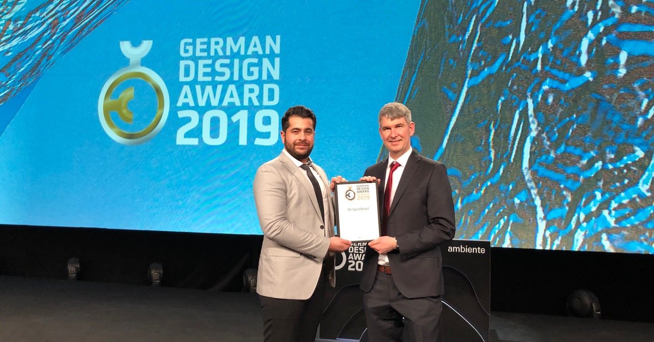SMS Group Received German Design Award 2019 SMS Group GmbH SMS Group Received German Design Award 2019 SMS Group GmbH