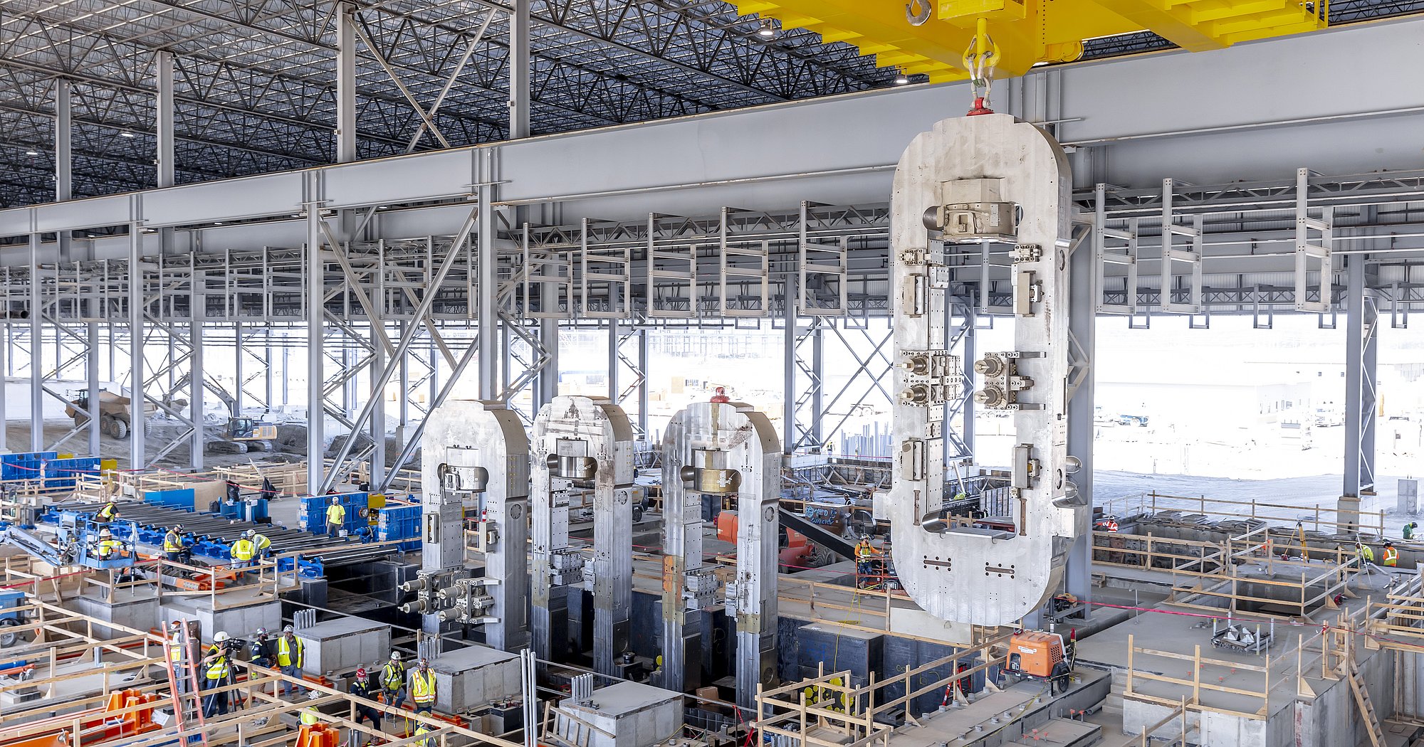 Progress at Aluminum Dynamics LLC: delivery and installation of key ...