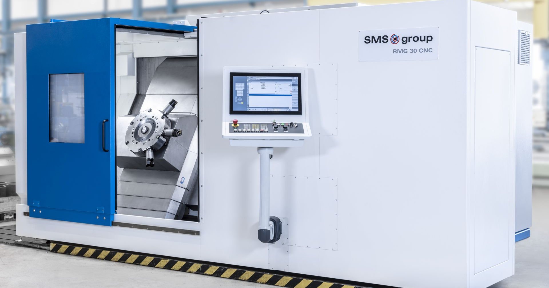 New RMG coupling threading machine - SMS group GmbH