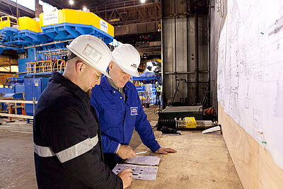 Modernization based on concept engineering - SMS group GmbH