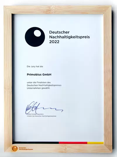 Official prize-giving ceremony at the 14th German Sustainability Award ...