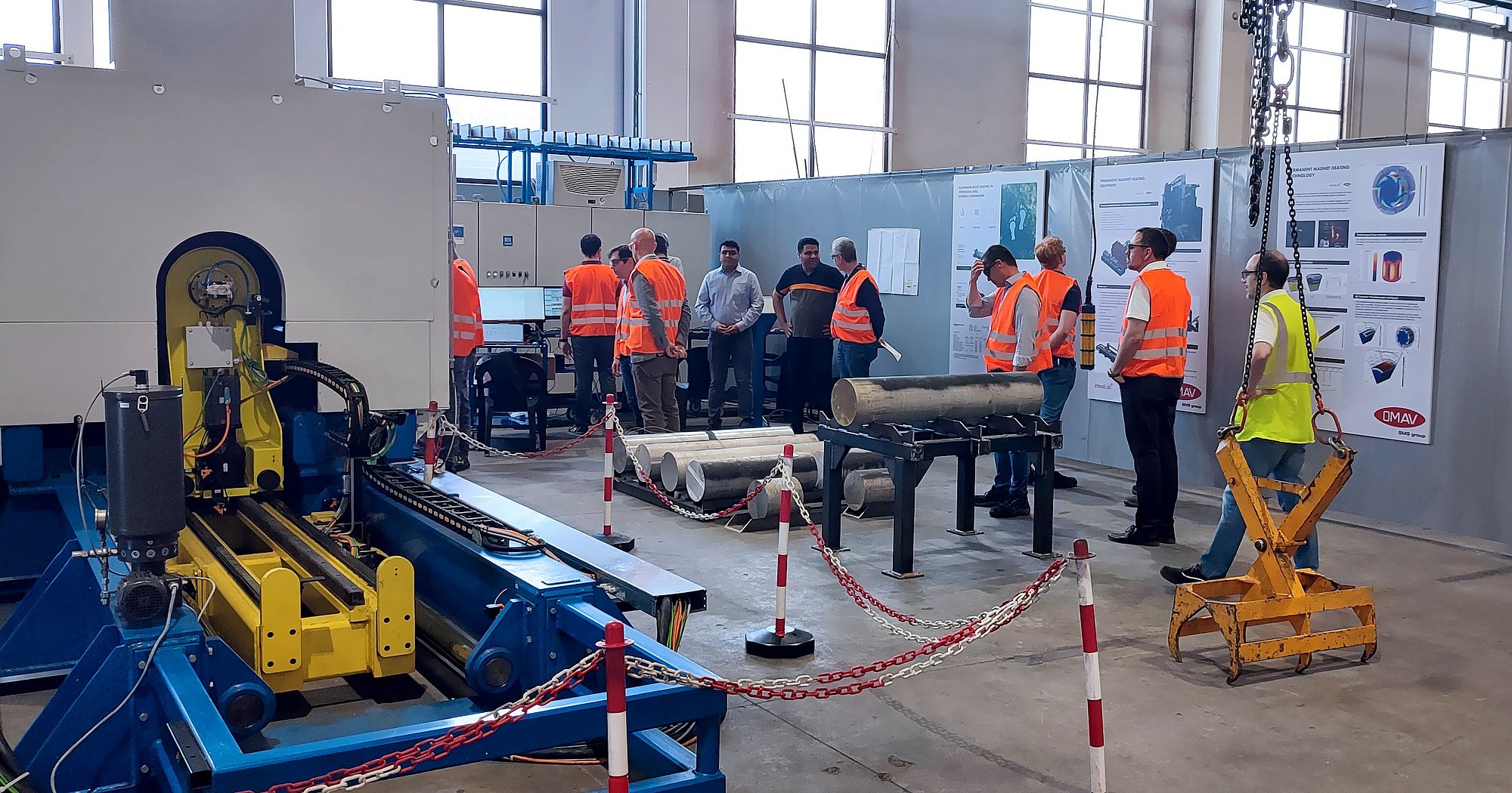 Successful "Open Week" Event by OMAV - SMS group GmbH