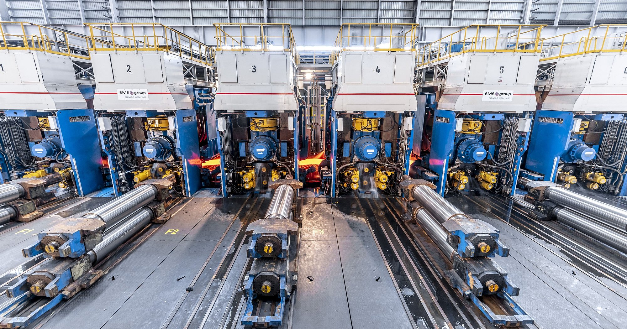 Hot strip mill for steel - SMS group GmbH