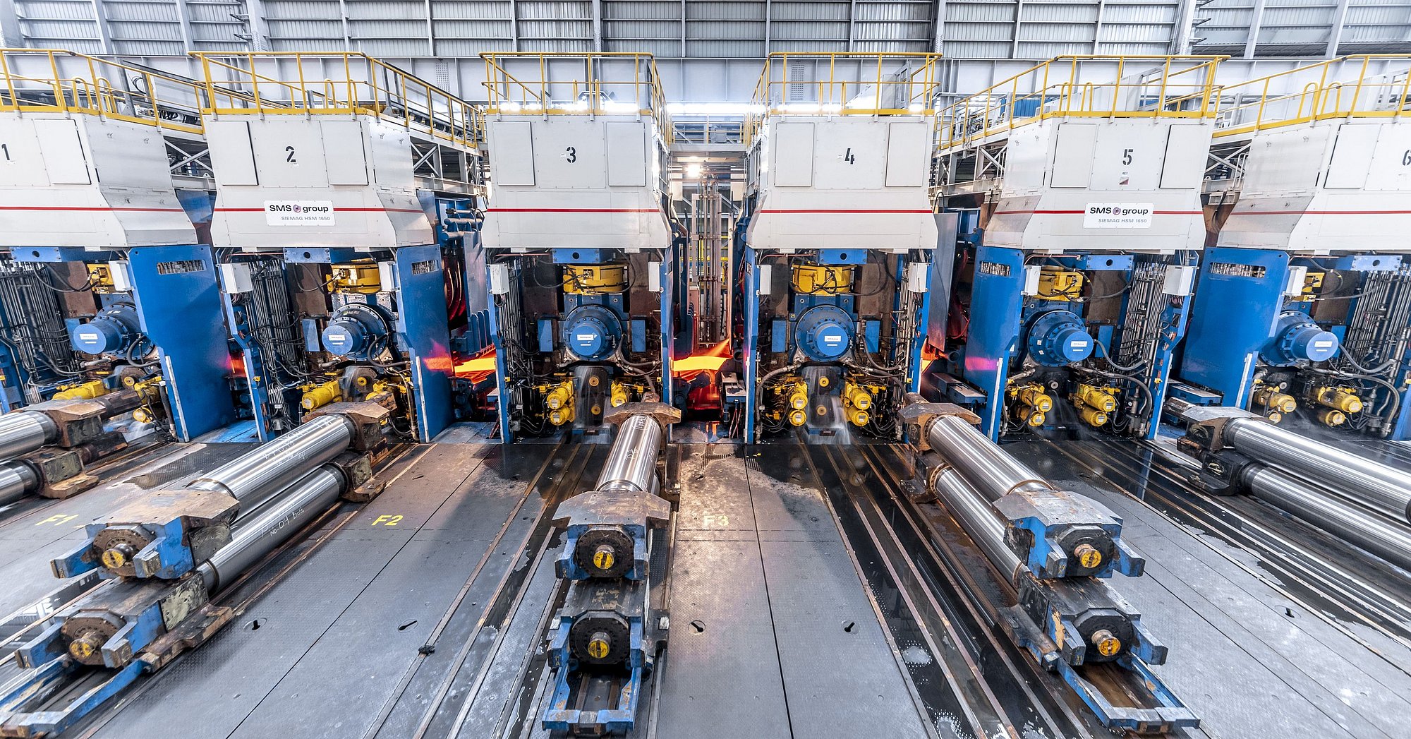 Hot strip mill for steel - SMS group GmbH