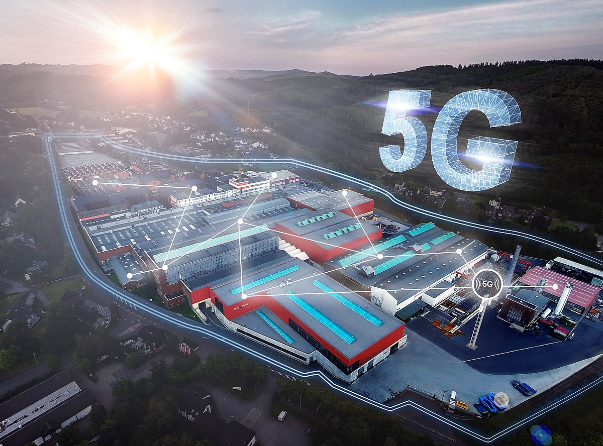 SMS group is one of the first operators of a private 5G network for ...