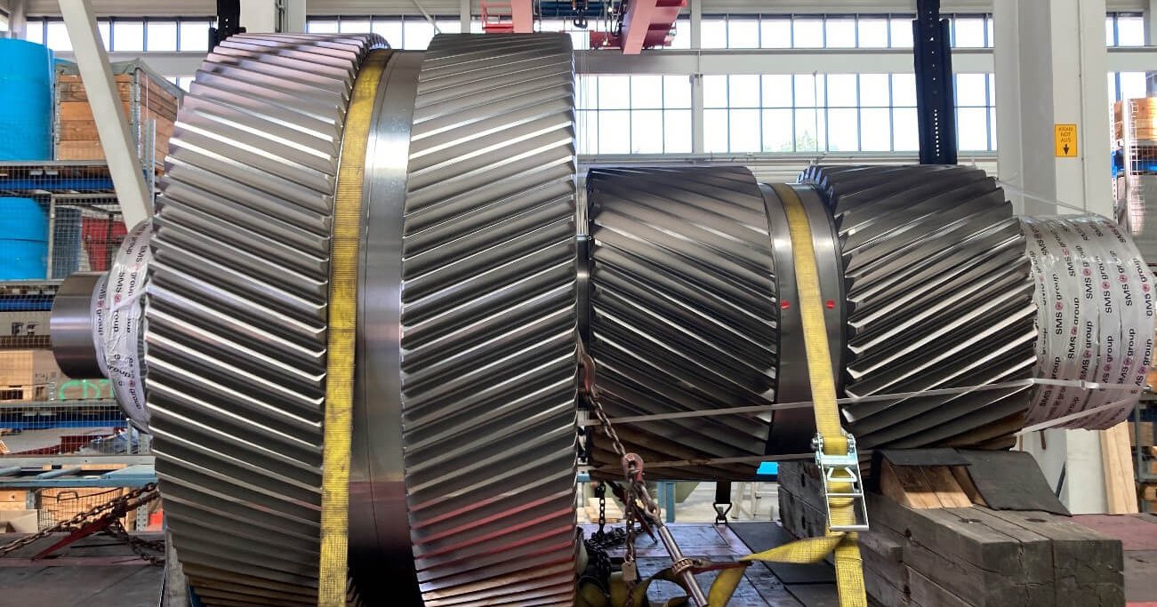 New wheel set design in record time - SMS group GmbH