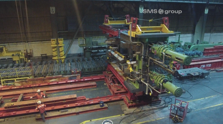 Succesful modernization of ALUNORF's Hot Rolling Mill 1 - SMS group GmbH