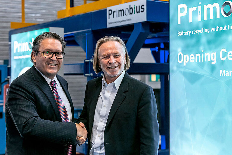 Primobius: Battery recycling ready to start in Hilchenbach - SMS group GmbH