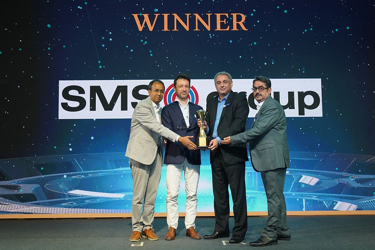 SMS group is Tata Steel's "Technology Partner of the Year 2024" - Primobius