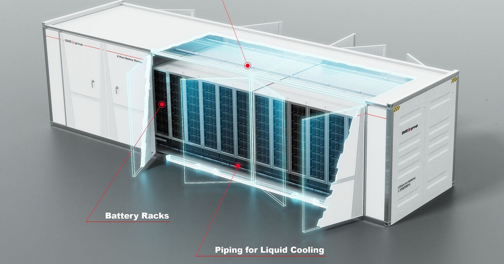 Green power supply enhanced with X-Pact ® Battery Storage - SMS group GmbH