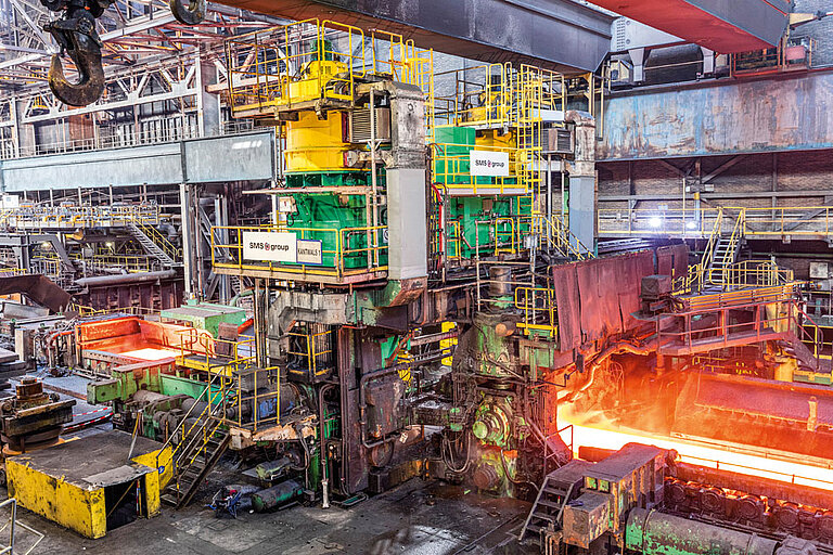 Modernization of hot strip mill edger completed - SMS group GmbH