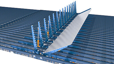 Low-noise operation and surface-friendly heavy plate handling - SMS ...