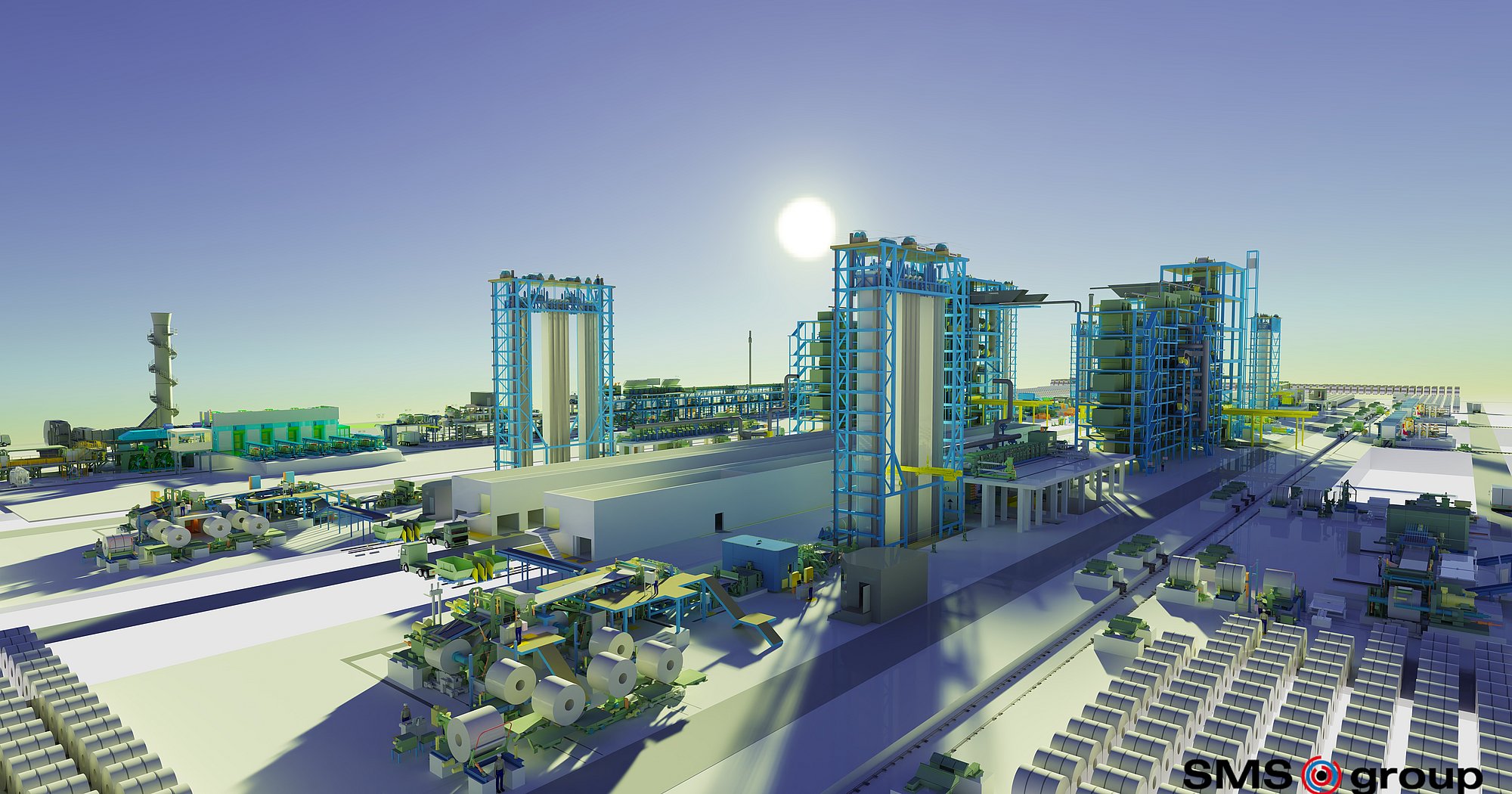 SSAB's new and sustainable cold rolling and strip processing complex in ...