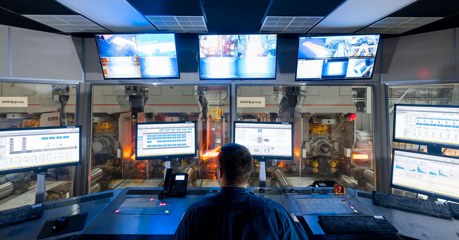 Process automation for hot flat rolling mills - SMS group GmbH