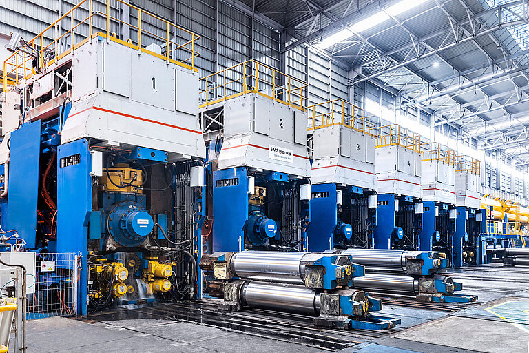 New hot strip mill for PTKS in operation - SMS group GmbH