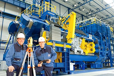 Service packages for extrusion presses - SMS group GmbH