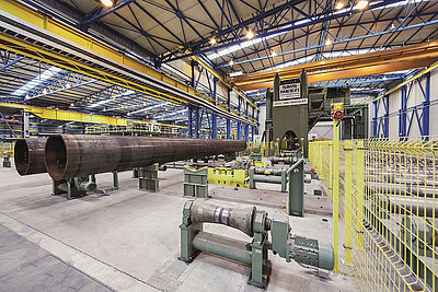 Most modern large-diameter pipe mill in the world - SMS group GmbH