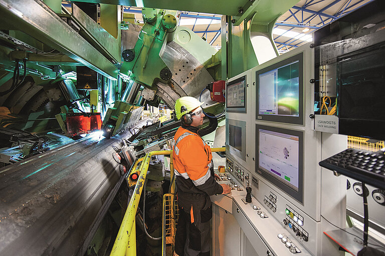 Most modern large-diameter pipe mill in the world - SMS group GmbH