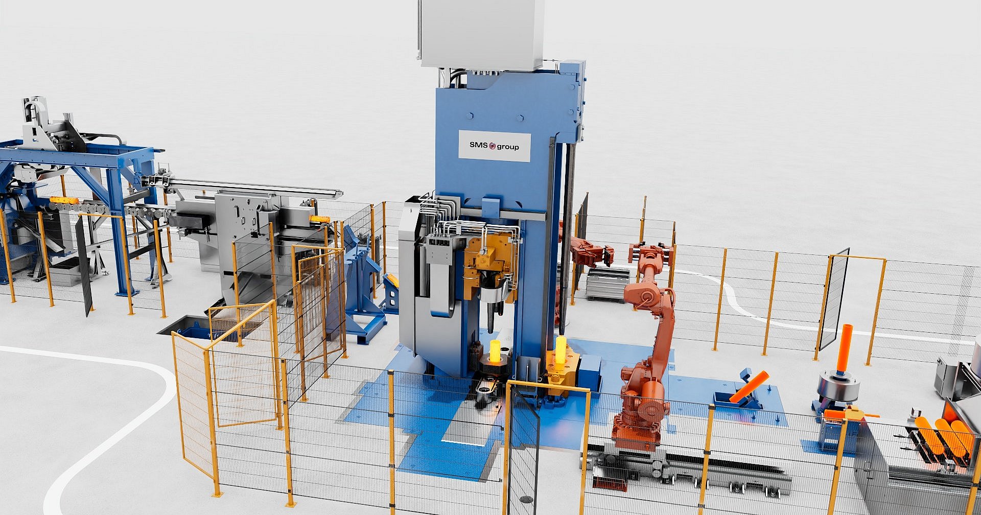 Fully automatic forging line for shells and hollow components - SMS ...