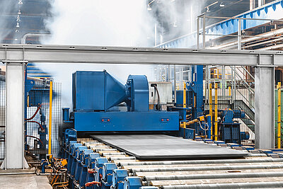 MultiFlex-Quench ® - New technology for plate cooling - SMS group GmbH