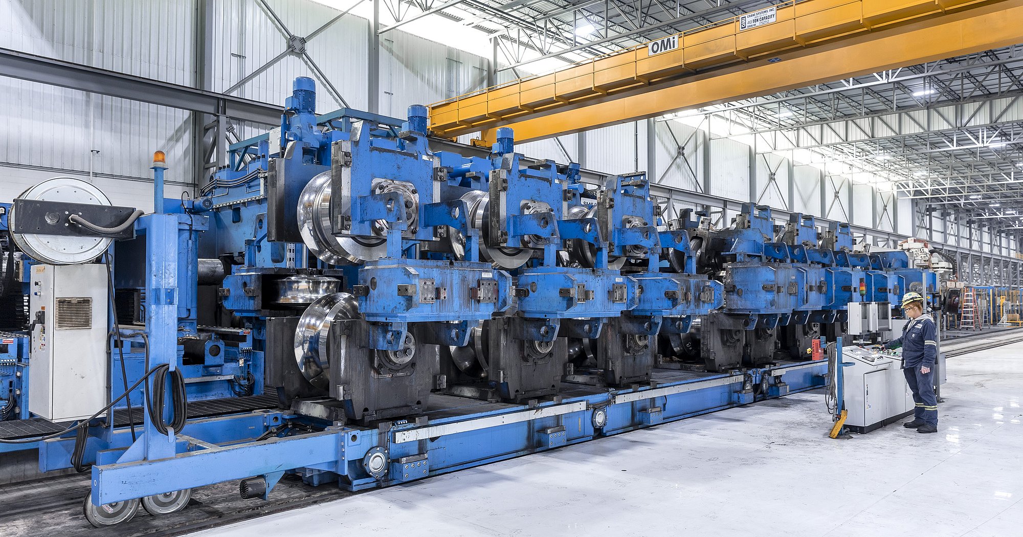 ERW tube welding line RD 710. A step into new dimensions - SMS group GmbH